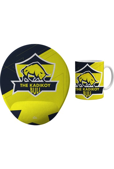 Flipped Kadıköy Bull Mousepad ve Kupa Hediye Seti Flipped Kadıköy Bull Mousepad ve Kupa Hediye Seti