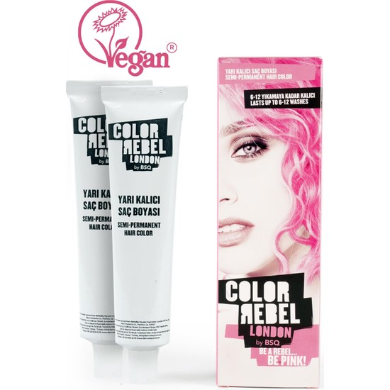 Color Rebel London Color Rebel Parabensiz & Amonyaksız Pembe Fiyatı