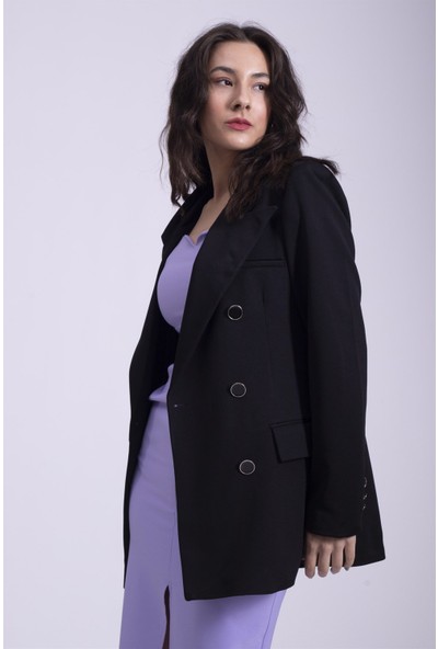 Mark Jovia Blazer Ceket Astarlı Siyah