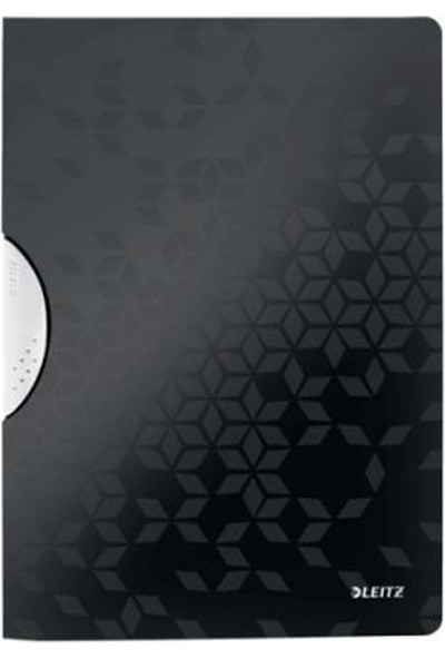 Leitz Active Wow Colorclip Dosya Metalik Siyah 41850095