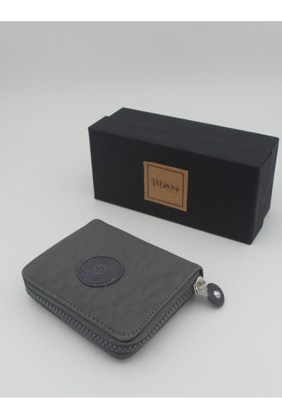 Newish Polo Gri Renk Mini Unisex Kadın/erkek Cep Cüzdanı Newish Polo Gri Renk Mini Unisex Kadın/erkek Cep Cüzdanı