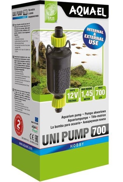Aquael Uni Pump 700 Akvaryum Pompası 700L/H 9W Aquael Uni Pump 700 Akvaryum Pompası 700L/H 9W