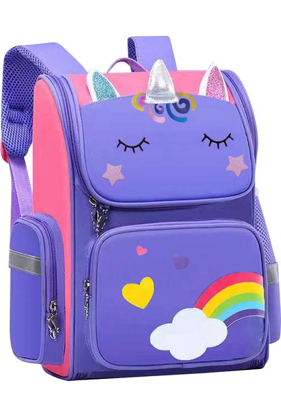 Newkaas Unicorn Rainbow Girls Güzel Sırt Çantası Okul Çantası (Yurt Dışından) Newkaas Unicorn Rainbow Girls Güzel Sırt Çantası Okul Çantası (Yurt Dışından)
