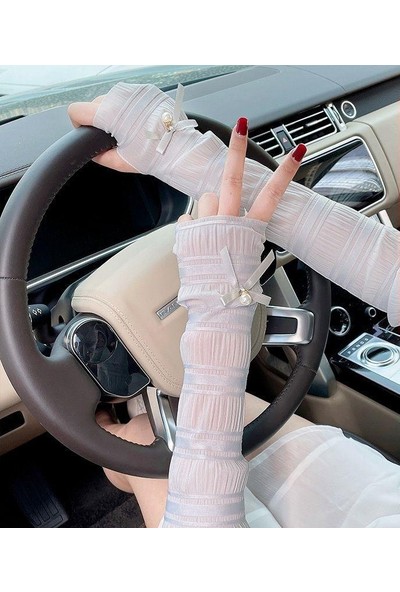 Dlloer Kadın Şifon Güneş Koruma Kolları (Yurt Dışından)