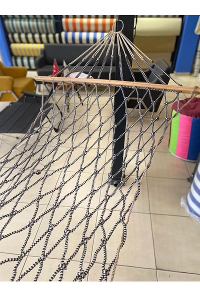 Pamukkale Branda Örgü Hamak, Tek Kişilik Hamak 110 x 170 Pamukkale Branda Örgü Hamak, Tek Kişilik Hamak 110 x 170