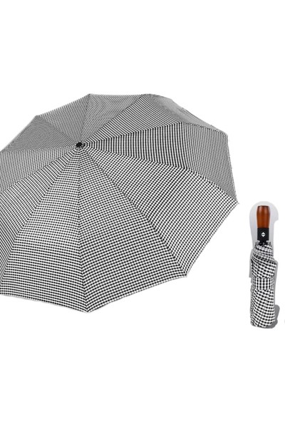 Pinellia Flowers Erkek Ten Bone Tam Otomatik Şemsiye (Yurt Dışından)