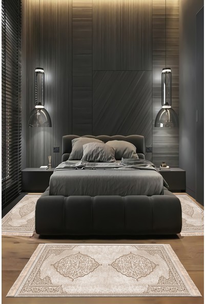 Rug Decorative Yatak Odası 3'lü Set Halı 2 Adet 80 x 140 cm 1 Adet 80 x 200 cm Rug Decorative Yatak Odası 3'lü Set Halı 2 Adet 80 x 140 cm 1 Adet 80 x 200 cm