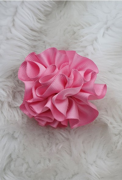 Sermin Şahinkaya Butikalben Büyük Çiçek Simli Lastik Çocuk Saç Tokası, Çocuk Toka, Saç Toka, Saç Tokası, Çocuk Tokası