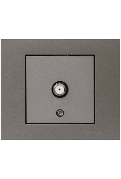 Ovivo Grano Metalik Antrasit F Tipi Uydu Prizi Sonlu