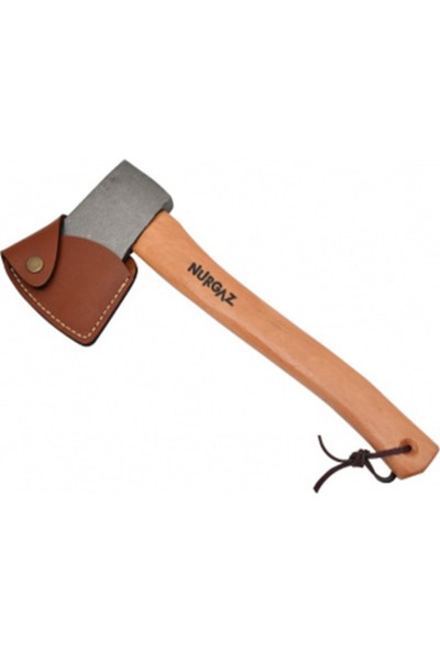 Campout Deri Balta Kılıfı Küçük Kahverengi