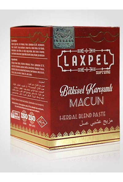 Laxpel Bitkisel Macun