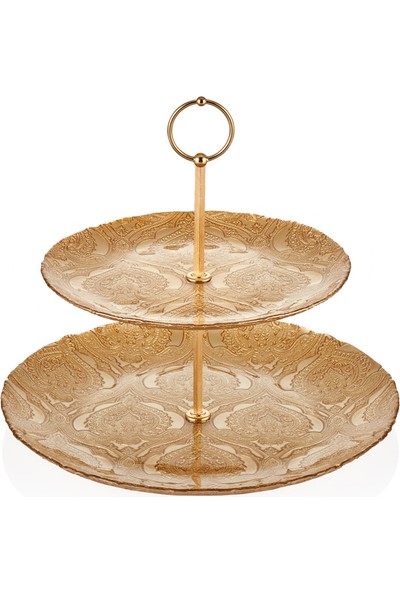 Bernardo Arles Katlı Cam Kurabiyelik - Akc-Arles-04 Bernardo Arles Katlı Cam Kurabiyelik - Akc-Arles-04