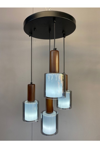 İlkkan Avize Çınar4'lü Sarkıt Avize