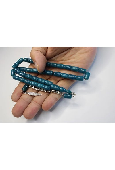 İskeçe Tesbih Usta İşi Hareli Sıkma Kehribar Tesbih İskeçe Tesbih Usta İşi Hareli Sıkma Kehribar Tesbih