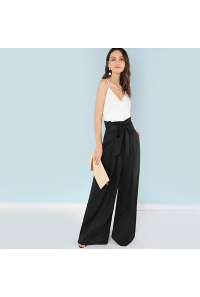 Barbora Yüksel Bel Özel Tasarım Kuşaklı Pantolon
