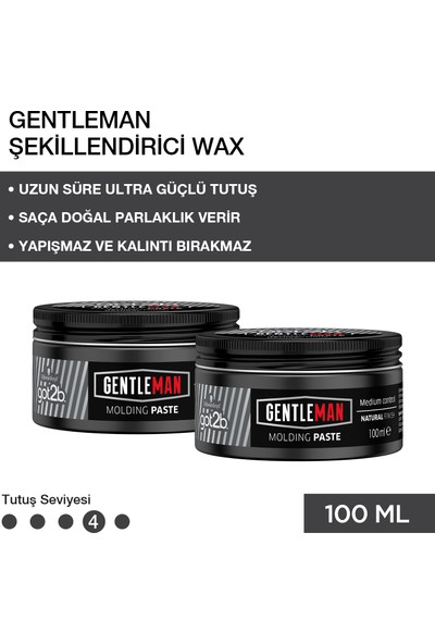 Got2B Got2B Gentleman Şekillendirici Wax 100 Ml X 2 Adet Got2B Got2B Gentleman Şekillendirici Wax 100 Ml X 2 Adet