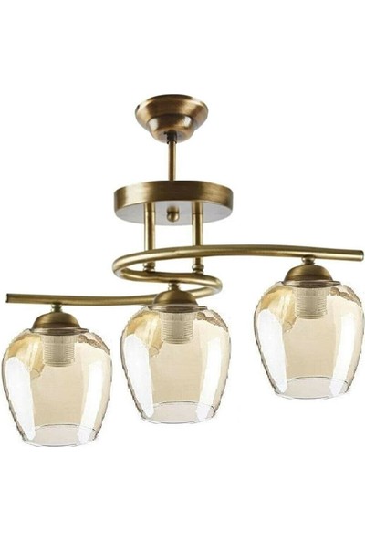 Avizevi Meltem 3lü Bal Camlı Avizevi Meltem 3lü Bal Camlı