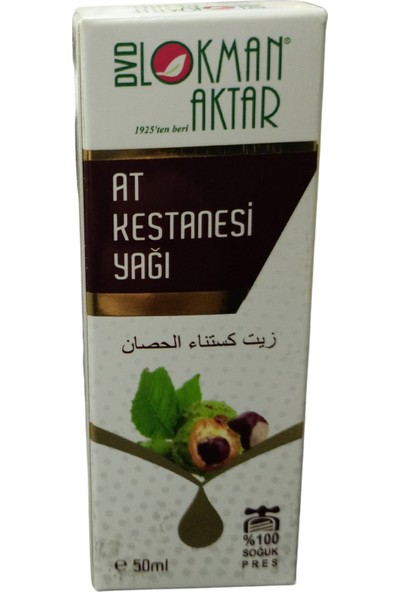 At Kestanesi Yağı 2 Adet