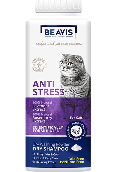 Beavis Sakinleştirici ve Kötü Koku Önleyici Kedi Şampuanı 150 gr Beavis Sakinleştirici ve Kötü Koku Önleyici Kedi Şampuanı 150 gr