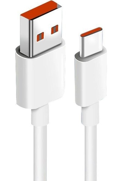 Robeve Xiaomi ve Type C Telefonlarla Uyumlu Hızlı Şarj Kablosu Hızlı Şarj 6A Kablo Turunçu Uçlu Hızlı Type C Şarj Kablosu Robeve Xiaomi ve Type C Telefonlarla Uyumlu Hızlı Şarj Kablosu Hızlı Şarj 6A Kablo Turunçu Uçlu Hızlı Type C Şarj Kablosu