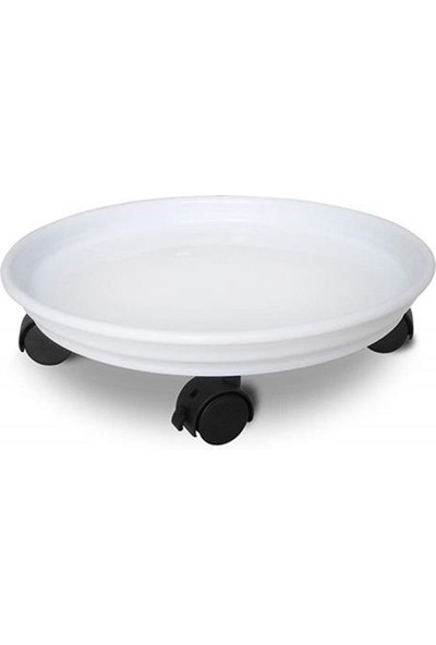 Homecare 6 Adet 37 cm Tekerlekli Saksı Altlığı 715718