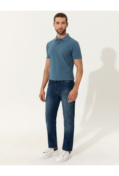 Pierre Cardin Erkek Indigo Denim Pantolon Pierre Cardin Erkek Indigo Denim Pantolon