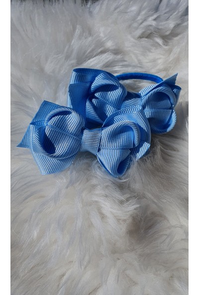 Sermin Şahinkaya Butikalben Kalp 2'li Çocuk Lastik Saç Tokası, Çocuk Toka, Saç Toka, Saç Tokası Çocuk Tokası 2'li Saç Tokası