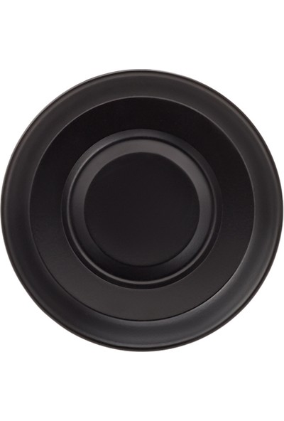 Karaca Metal Siyah 6 Parça Çay Tabağı