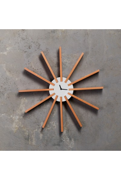 Evsimo Sole Saat Beyaz