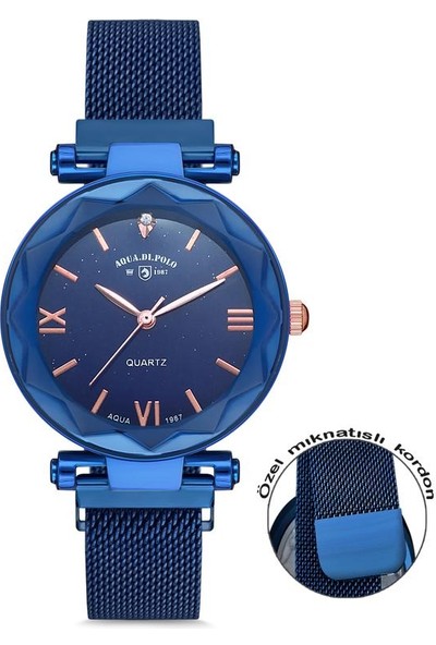 Aqua Di Polo 1987 APSV1-A5430-KH777 Kadın Kol Saati