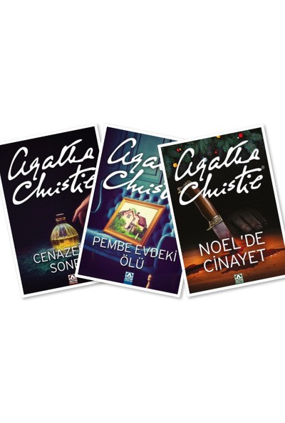 Cenazeden Sonra - Pembe Evdeki Ölü - Noel'de Cinayet 3 Kitap - Agatha Christie Cenazeden Sonra - Pembe Evdeki Ölü - Noel'de Cinayet 3 Kitap - Agatha Christie