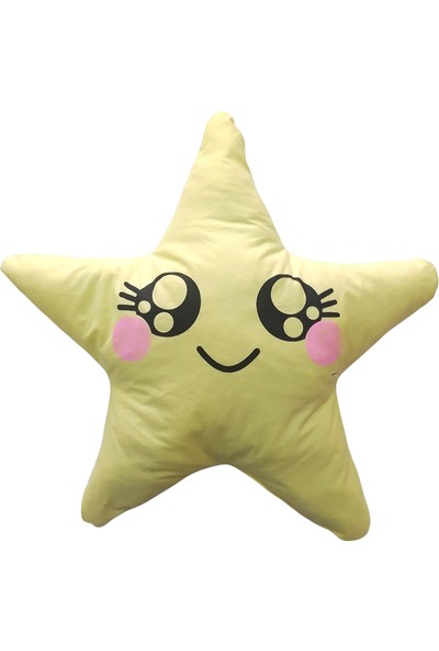 Candy Babynest Dekor Yastık Baskılı Dekor Sarı Yıldız Candy Babynest Dekor Yastık Baskılı Dekor Sarı Yıldız