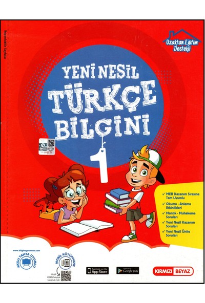 Kırmızı Beyaz Yayınlar 1. Sınıf Yeni Nesil Türkçe Bilgini Kırmızı Beyaz Yayınlar 1. Sınıf Yeni Nesil Türkçe Bilgini