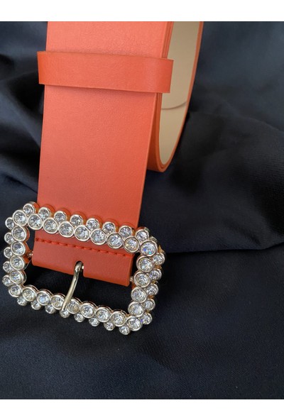 Balyan Yuvarlak Zirkon Taşlı Kemer