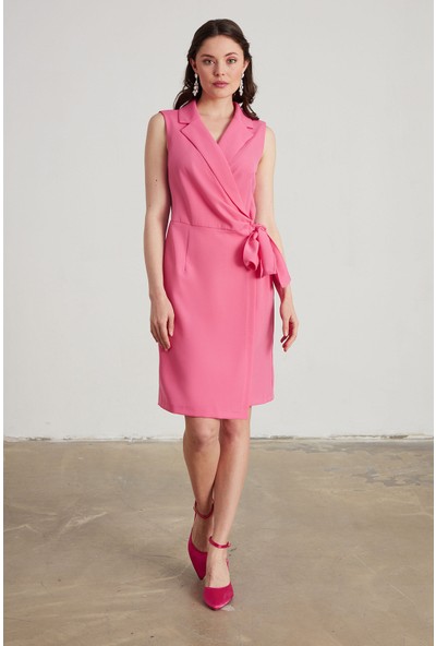 Ceket Elbise - Pembe