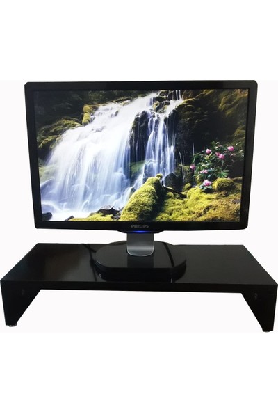 Lovi 20 cm Yükseklikte Siyah Monitör Stand Ekran Yükseltici 40 x 20 cm Lovi 20 cm Yükseklikte Siyah Monitör Stand Ekran Yükseltici 40 x 20 cm
