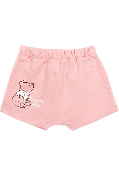 Disney Maceraya Devam Winne The Pooh Kız Bebek Lisanslı Şort Disney Maceraya Devam Winne The Pooh Kız Bebek Lisanslı Şort