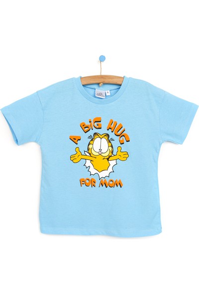 Garfield Maceraya Devam Erkek Bebek Lisanslı Tshirt Garfield Maceraya Devam Erkek Bebek Lisanslı Tshirt