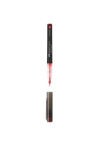 Faber-Castell Free Ink Broad Roller Kalem 1.5 Kırmızı 348321 Faber-Castell Free Ink Broad Roller Kalem 1.5 Kırmızı 348321