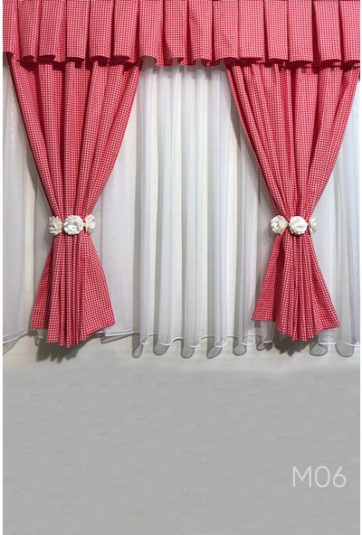 Yuka Mutfak Perdesi Seti MPS31 Yuka Mutfak Perdesi Seti MPS31