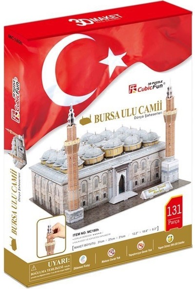 Daha Yok Mu 3D Puzzle Bursa Uludağ Camii Daha Yok Mu 3D Puzzle Bursa Uludağ Camii