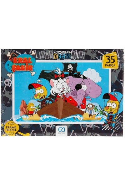 Daha Yok Mu Kral Şakir Korsanlar Diyarı 35 Parça Puzzle Daha Yok Mu Kral Şakir Korsanlar Diyarı 35 Parça Puzzle