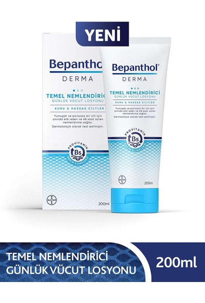 Bepanthol Derma Temel Nemlendirici Losyon 200ML