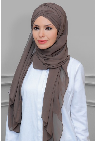 Hürrem Bone Vizon Pratik Hazır Geçmeli Bone Şal Şifon Kendinden Topuzlu Üç Bantlı 1451_10 Hürrem Bone Vizon Pratik Hazır Geçmeli Bone Şal Şifon Kendinden Topuzlu Üç Bantlı 1451_10