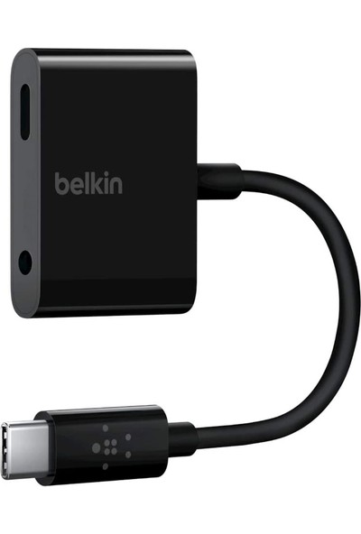 Belkin Rockstar Usb-C Şarj + 3.5mm Ses Giriş Çogaltıcı Belkin Rockstar Usb-C Şarj + 3.5mm Ses Giriş Çogaltıcı