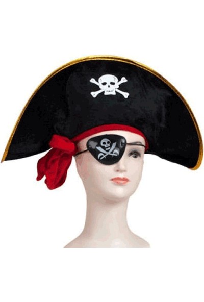 HGüneyli Plastik Korsan Göz Bandı