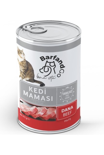 Barfandgo Bonavita 10'lu Dana Etli Kedi Konserve Maması Barfandgo Bonavita 10'lu Dana Etli Kedi Konserve Maması
