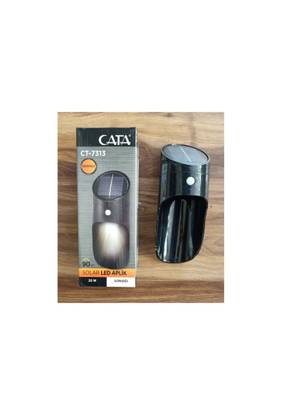 Cata 20 Watt Gün Işığı Sensörlü Solar Duvar Tipi LED Aplik Cata 20 Watt Gün Işığı Sensörlü Solar Duvar Tipi LED Aplik
