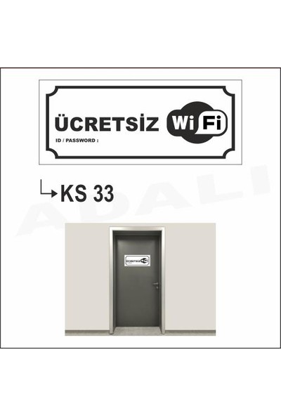 3M 12X24 Ücretsiz Wifi Kısım Levhası Dekota 3M 12X24 Ücretsiz Wifi Kısım Levhası Dekota