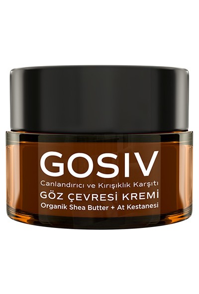 Gosıv Canlandırıcı ve Kırışıklık Karşıtı Göz Çevresi Kremi 15 ml